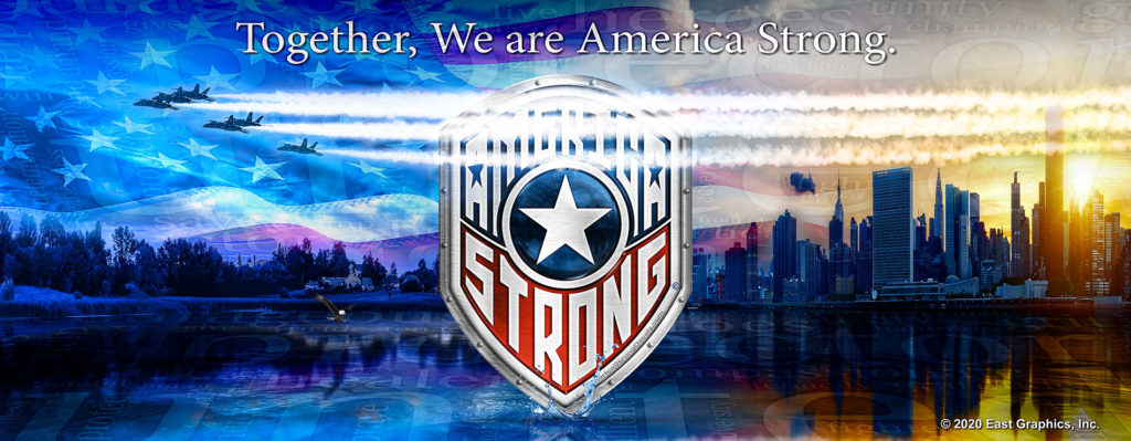 Flag Metal Tear – America Strong Decals
